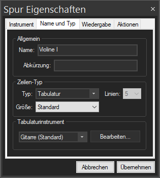 Ich spiele Gitarre / Banjo / Ukulele. Kann FORTE auch Tabulaturen ...